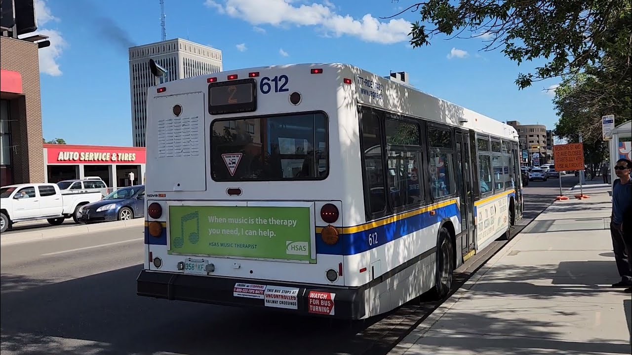 (From July 2023) Regina Transit #612 taking off - YouTube