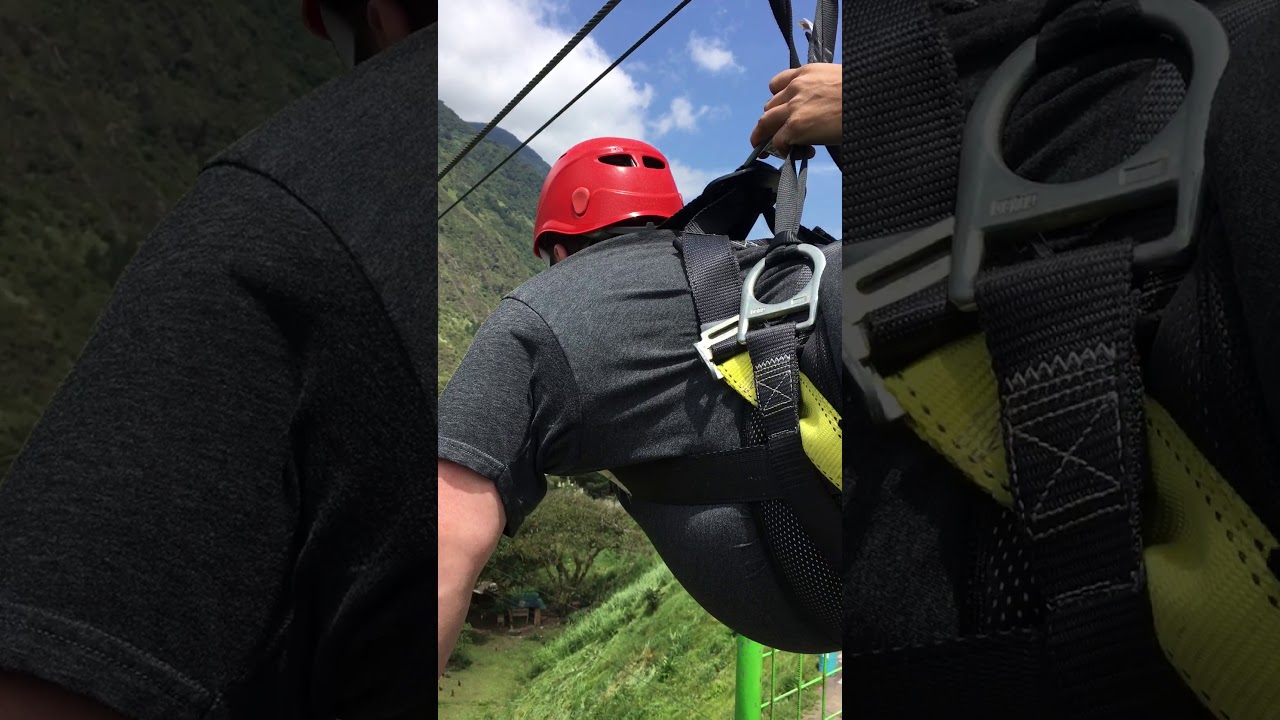 Zip Lining in Banos, Ecuador 2018 - YouTube