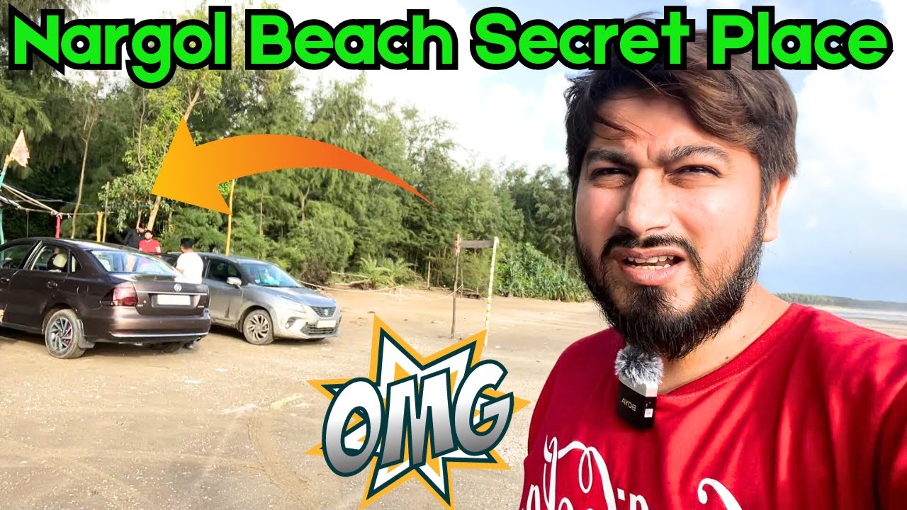 😱 Nargol Beach Ki Yeh Secret Place Kisi Ko nai Patah | Travel Vlogs ...
