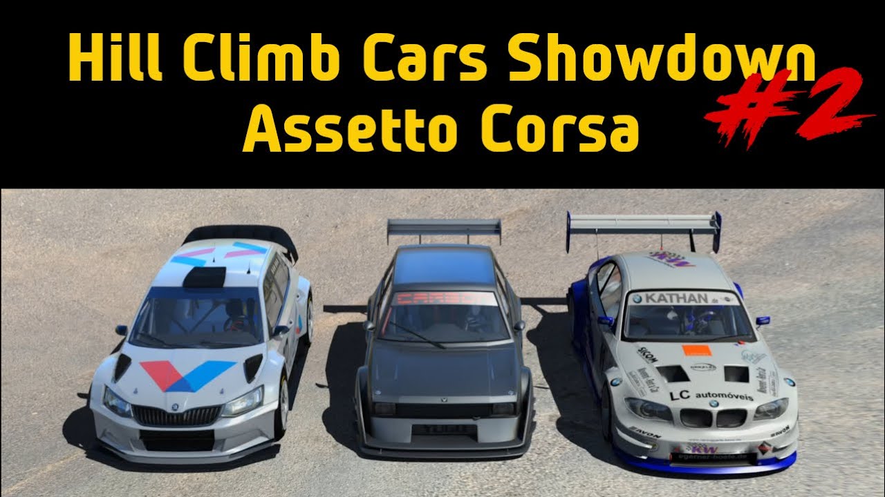 Hill Climb Cars Showdown 2 Assetto Corsa Youtube