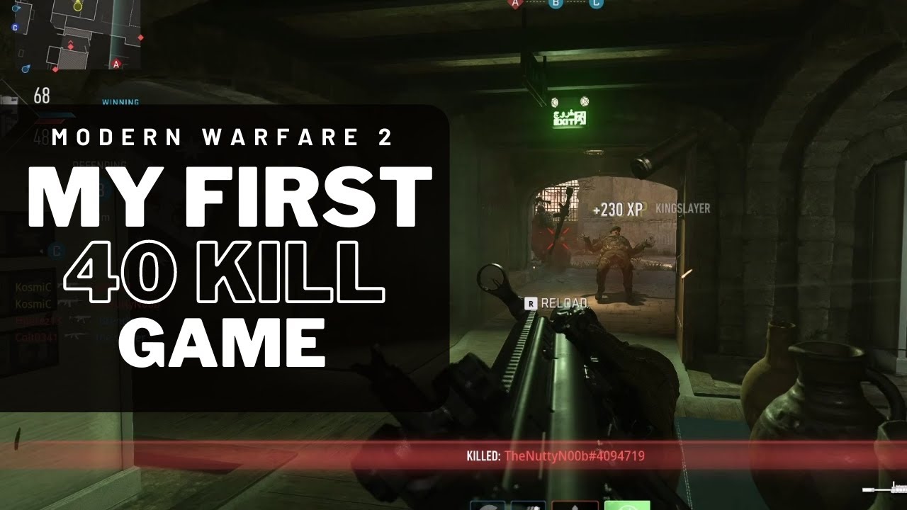 My first 40 kill game! (Modern Warfare 2 Multiplayer) - YouTube