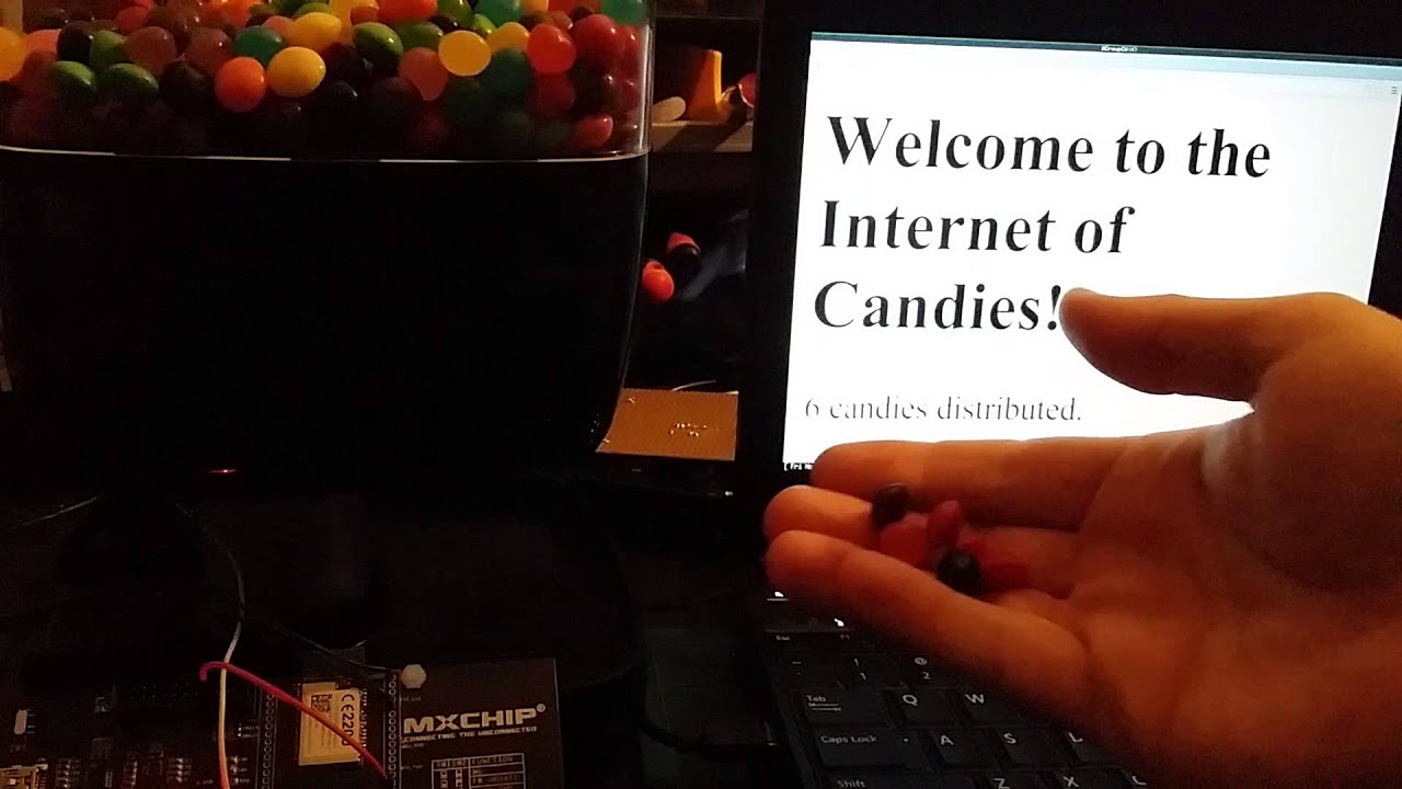 Internet of candies - YouTube