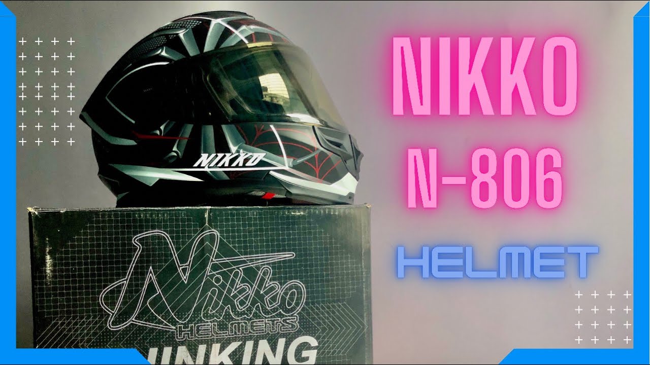 My new helmet is here !!! Nikko N-806 | Best touring helmet - YouTube
