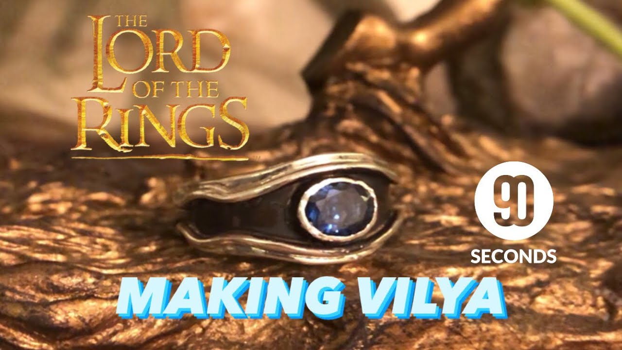 Yüzüklerin Efendisi: Vilya Yapımı (Gümüş) | The Lord of the Rings: Vilya Making (Sterling Silver ...