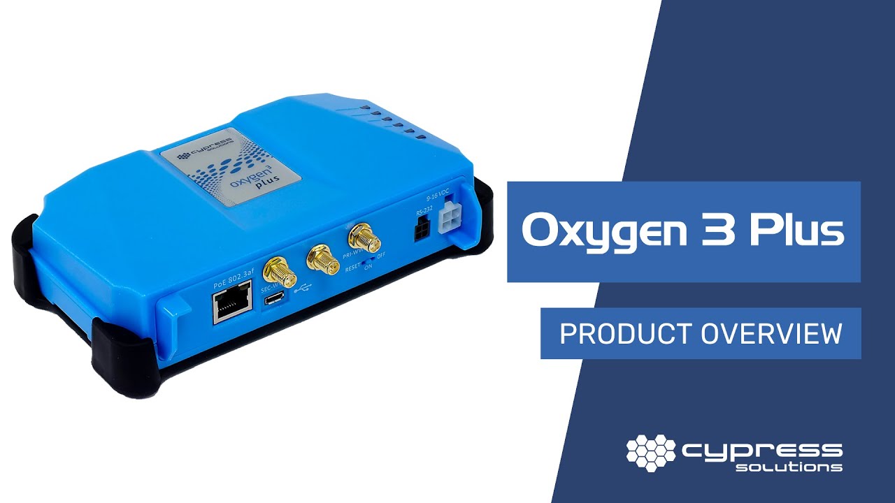 Oxygen 3 Plus Product Overview - YouTube