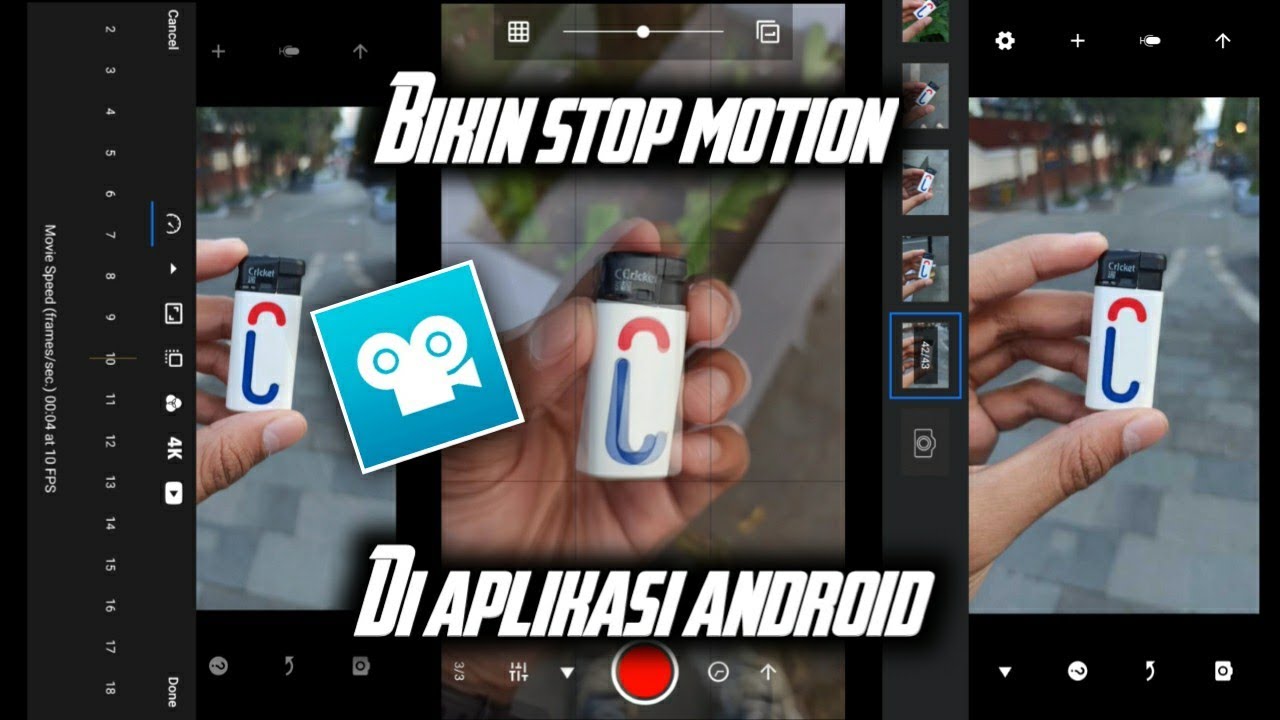 Tutorial Tercepat! Cara Bikin Stop Motion Video Di Android - YouTube