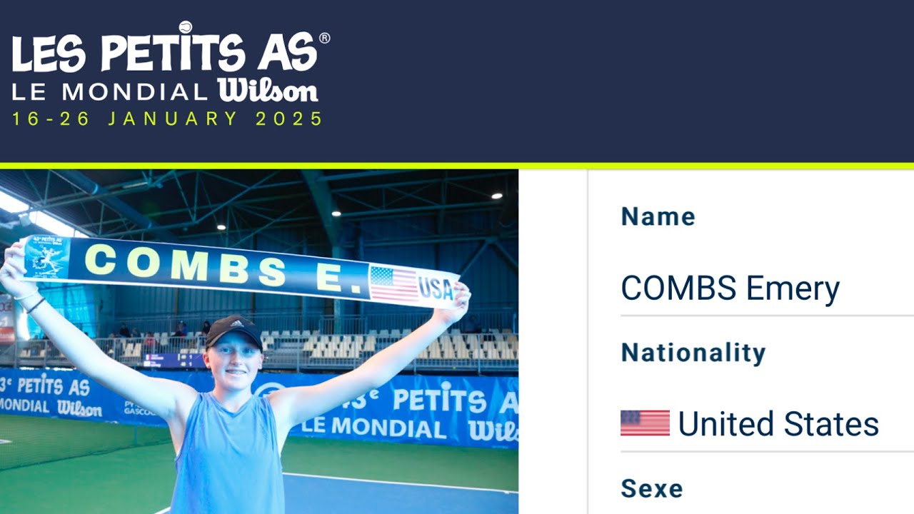 Playmakers Emery Combs Reaches Semifinals of Les Petits As - YouTube