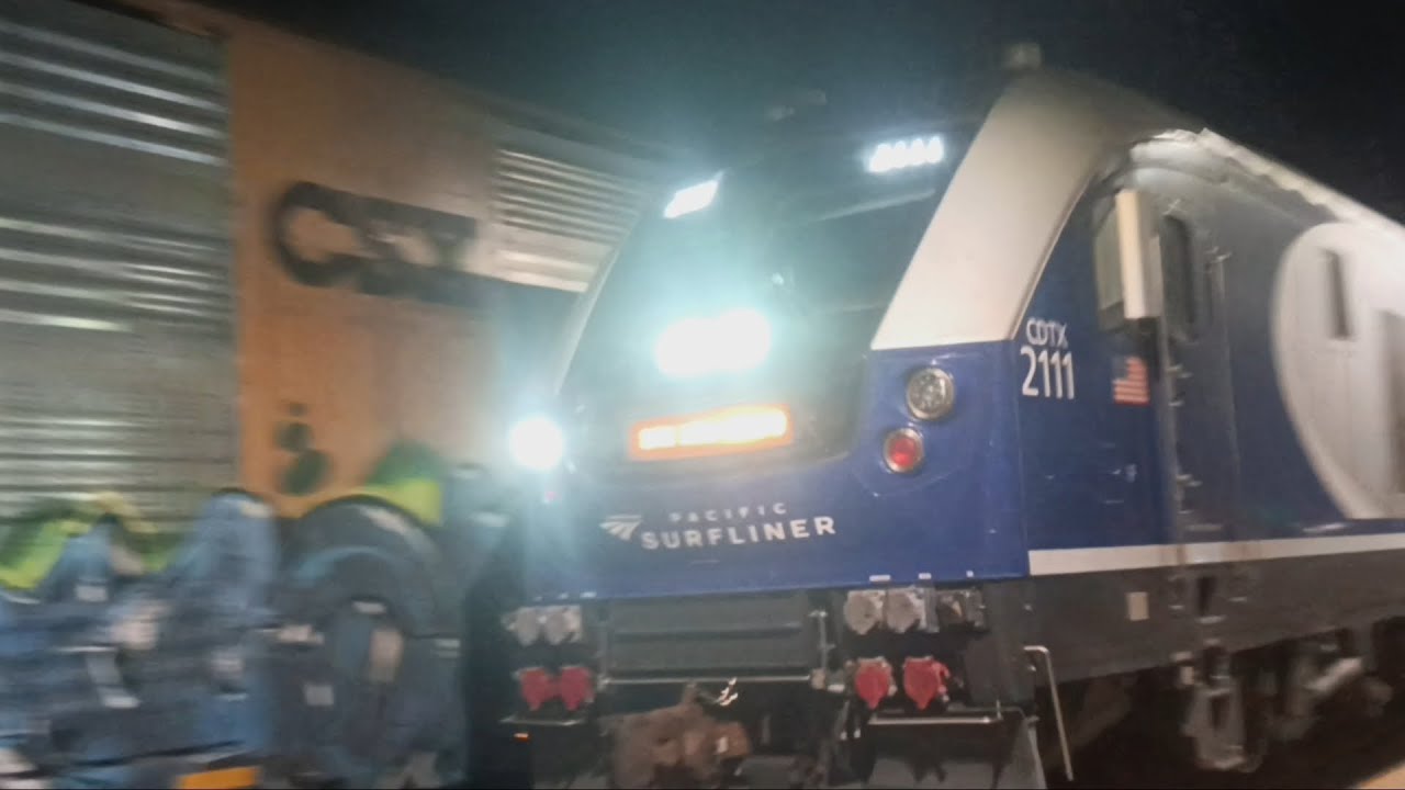 Amtrak Pacific Surfliner 777 At Grover Beach Ca - YouTube