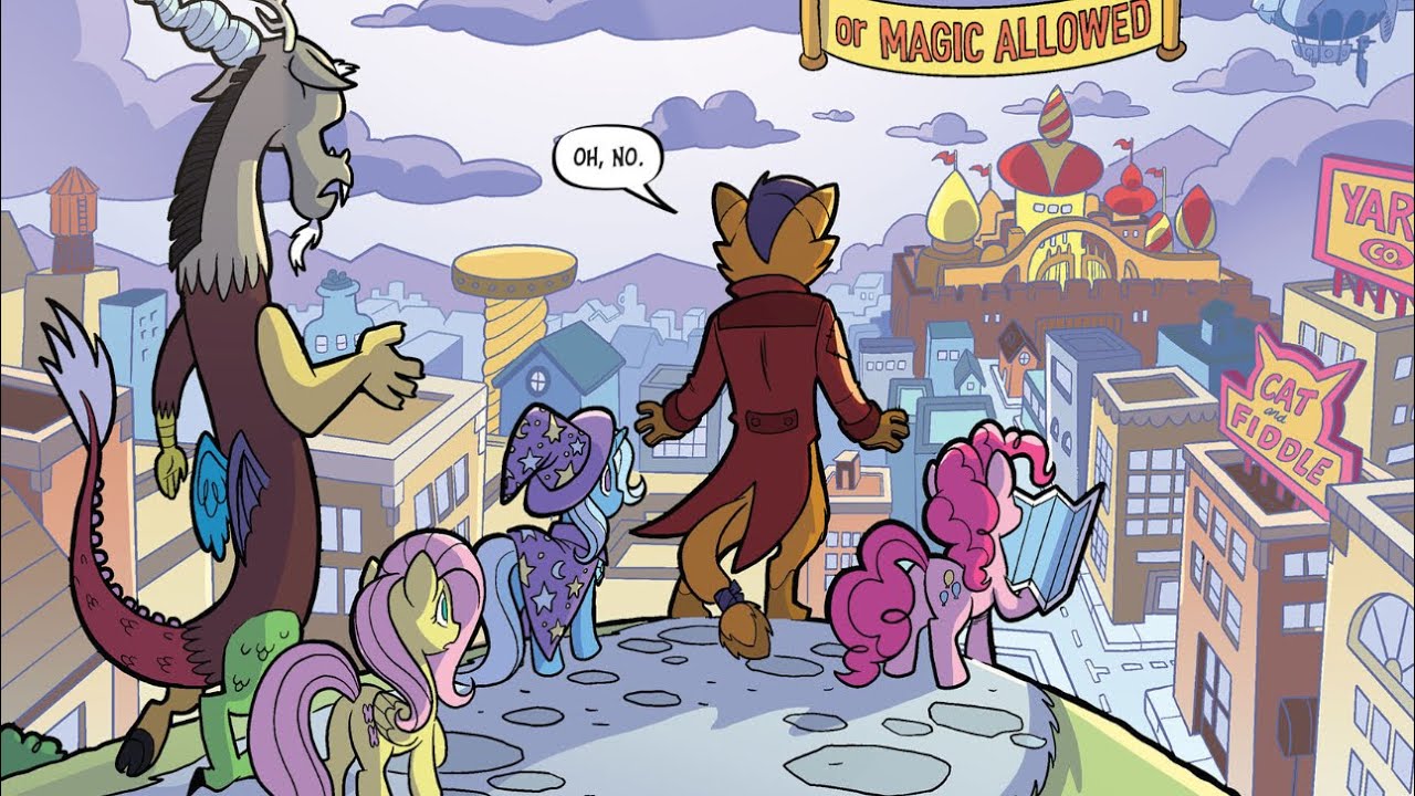 MLP FiM Comic Season 10: “An Abyssinia Tale” (part 1) - YouTube