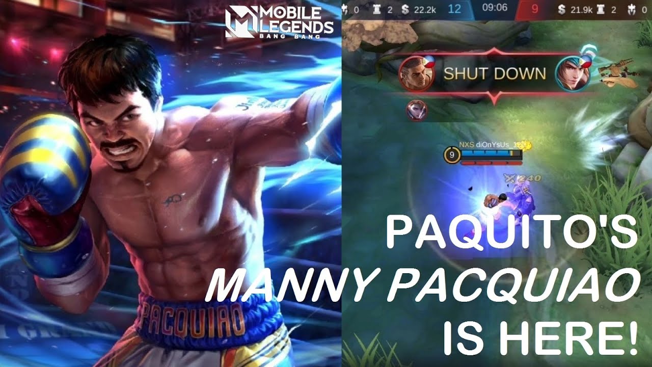 MLBB| Paquito's Manny Pacquiao - YouTube
