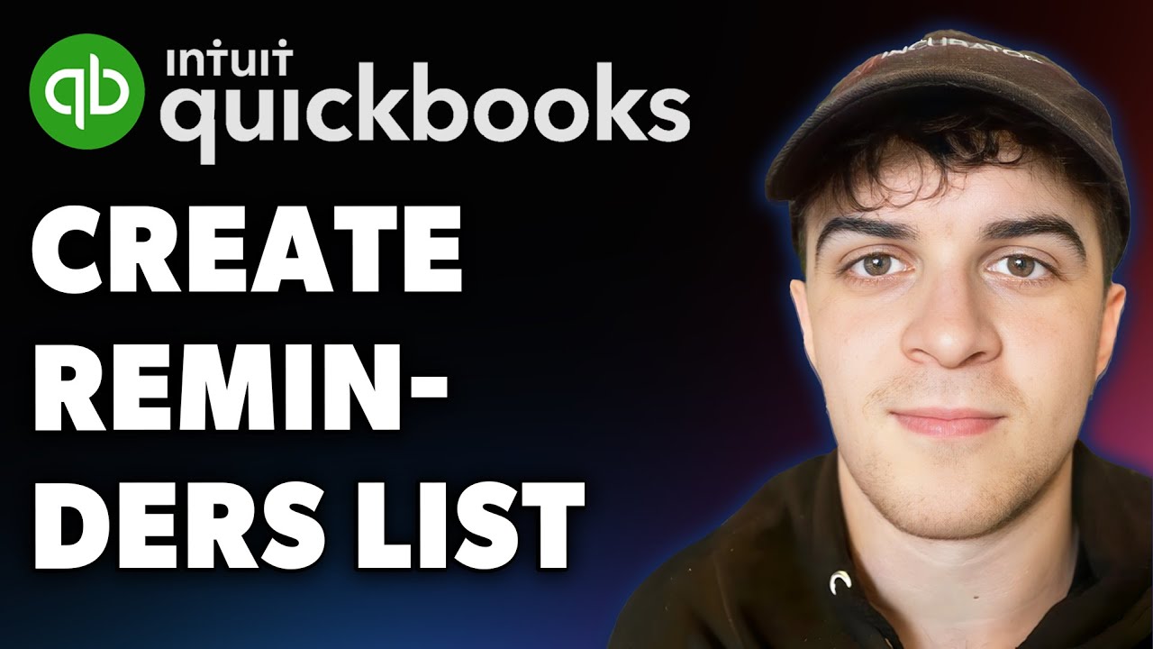 How to Create Reminders List in Quickbooks Online (Full 2025 Guide ...