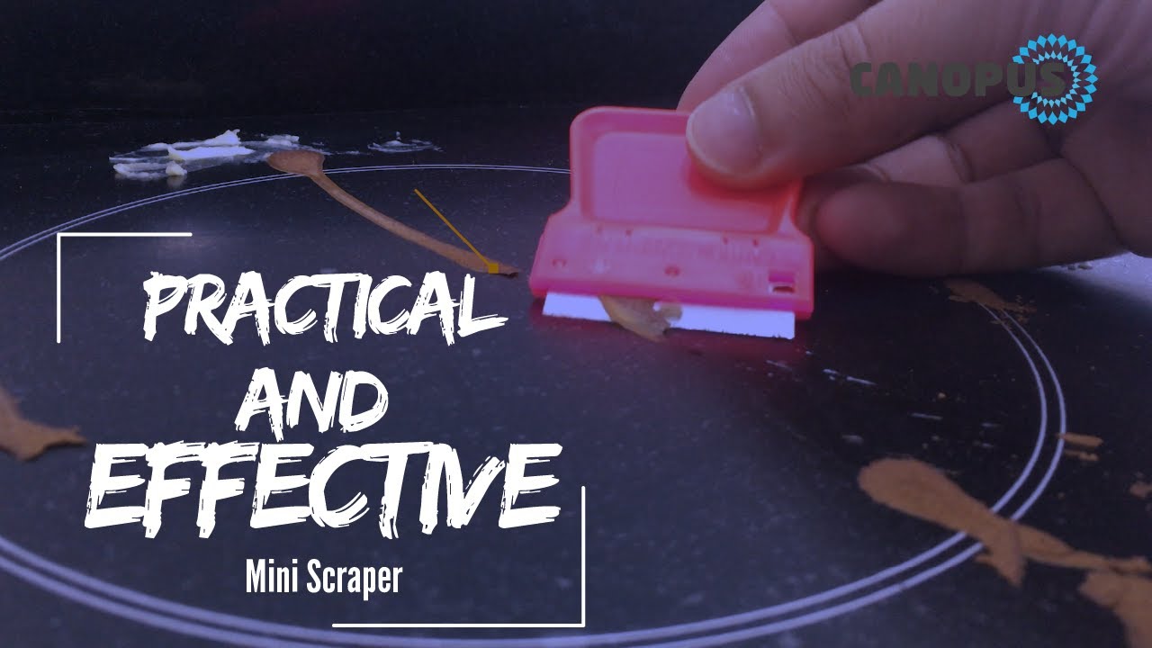 Mini Plastic Scraper - YouTube