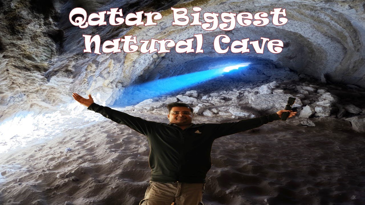 Qatar's Biggest Natural Cave I Misfir Cave I Tour I #qatar #explore ...
