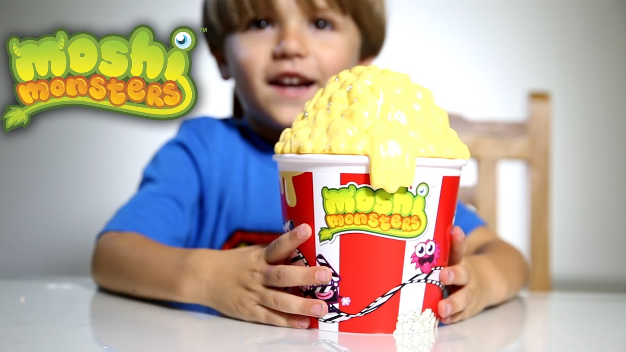 Moshi Monsters Slopcorn Moshling Tub and New series 11 - YouTube