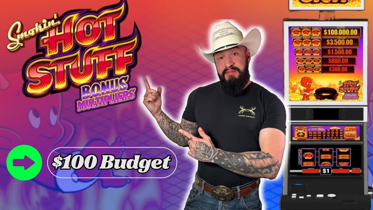 $100 Low Budget Slot Play on Smokin Hot stuff 🎰 Live Play! - YouTube