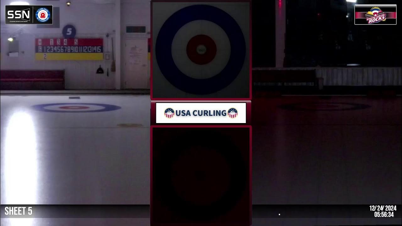 Curling Stadium Wausau Sheet 5 12-24-24 - YouTube