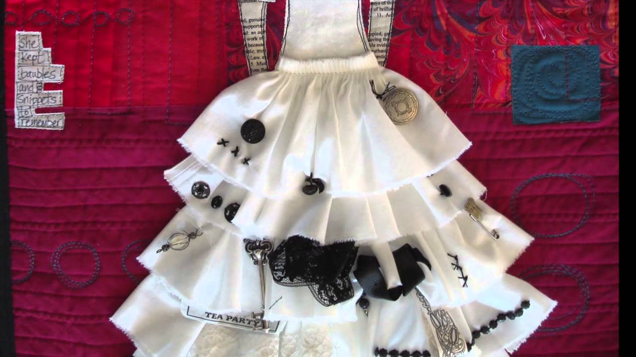 Magpie Girl Art Quilt Class Overview - YouTube