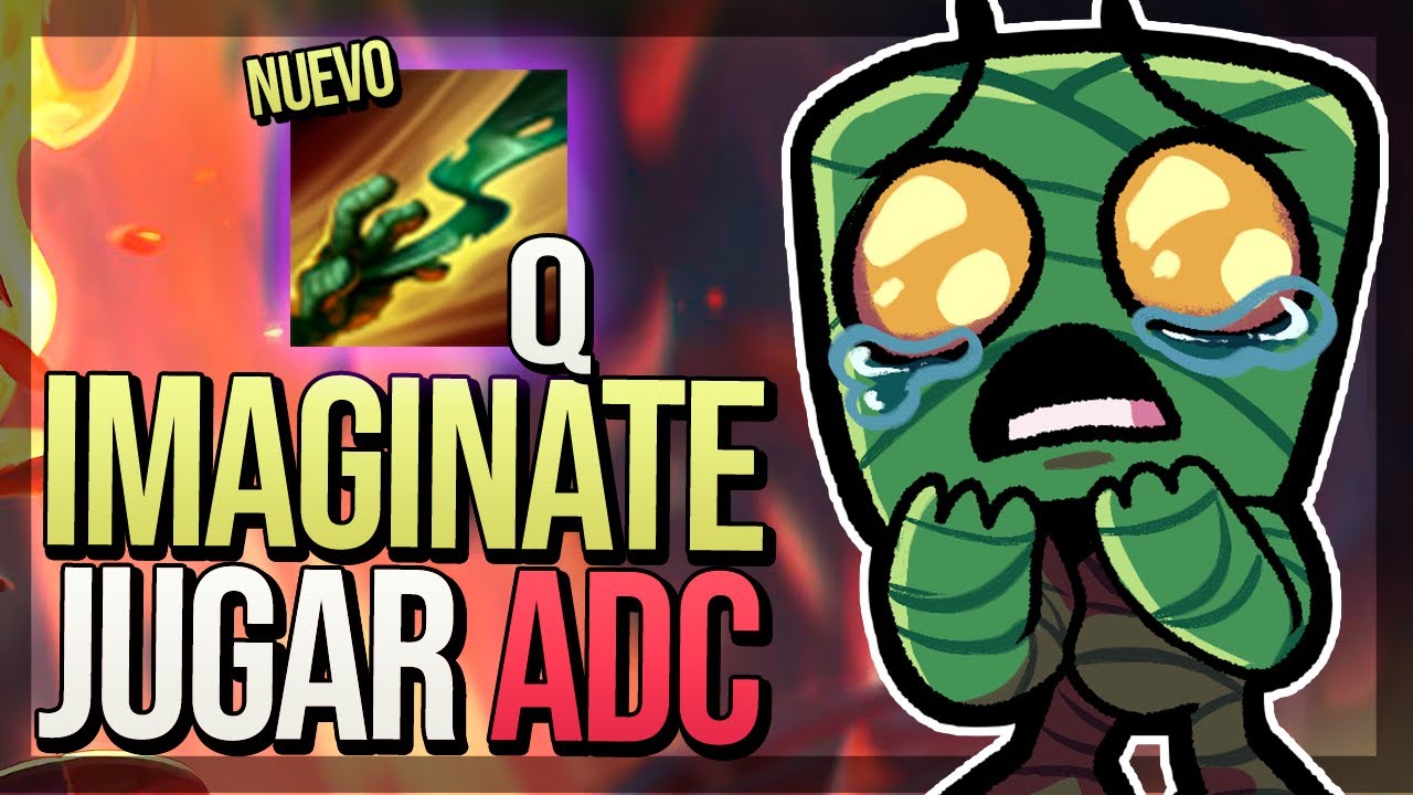 LOS BUFFS A LA Q DE AMUMU HACEN QUE JUGAR ADC SEA UN MEME | League of ...