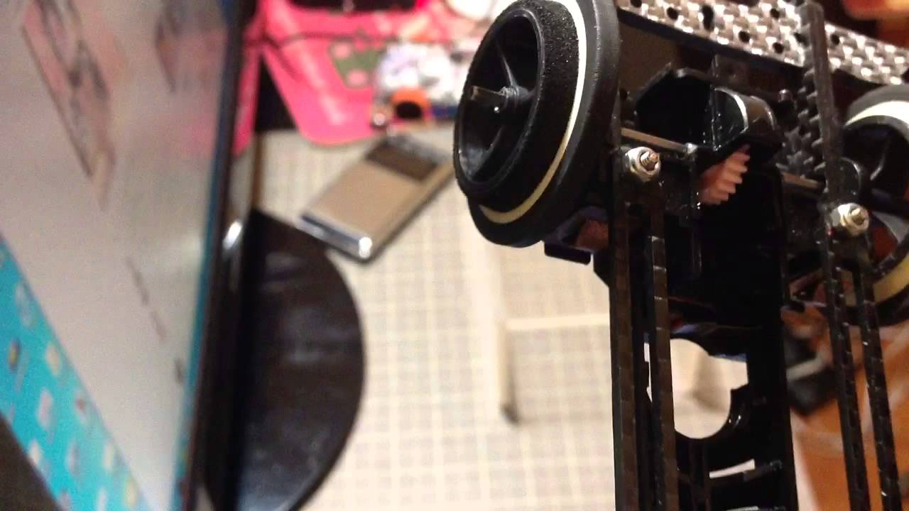Tamiya mini 4WD tutorial High speed car setup MS chassis 100% floating ...