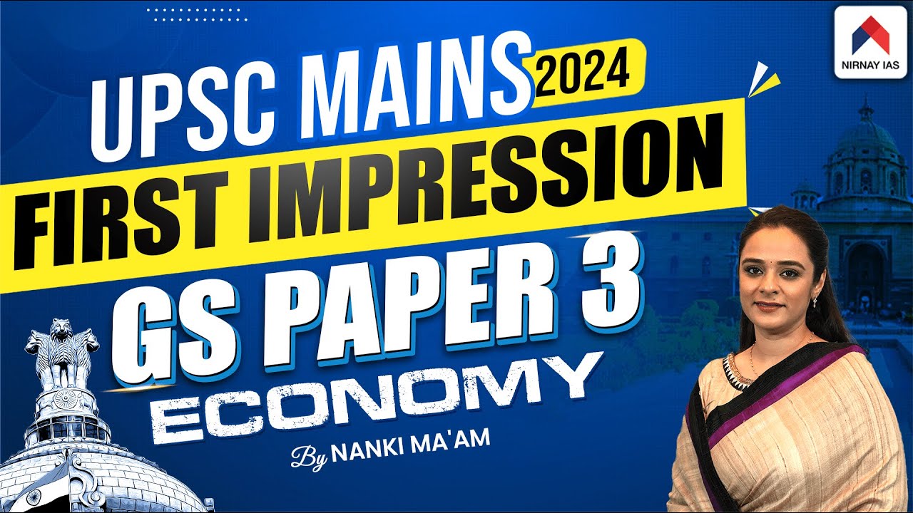 UPSC Mains 2024 GS Paper 3 | UPSC Mains 2024 | UPSC Mains GS Paper 3 ...