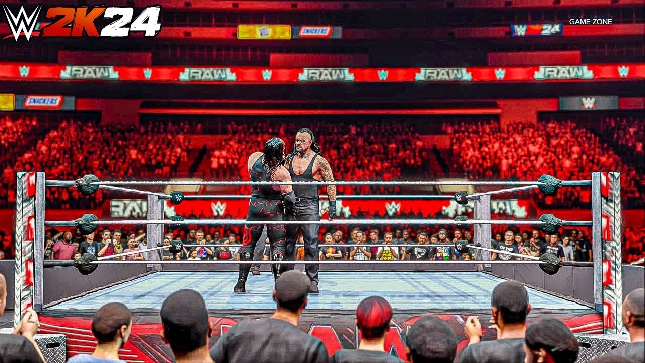 UNDERTAKER VS KANE | WWE 2K24 NO HOLD BARRED MATCH - YouTube