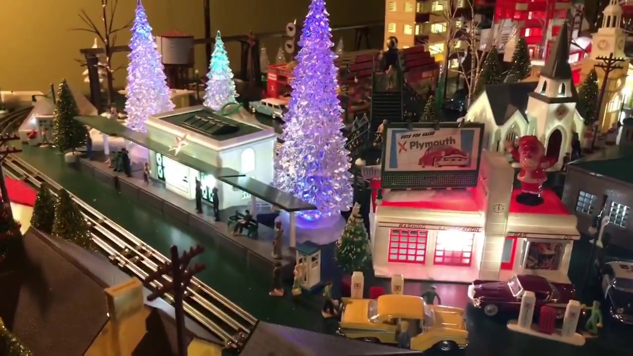 Setting up Plasticville: Phase 4:City Lights! - YouTube