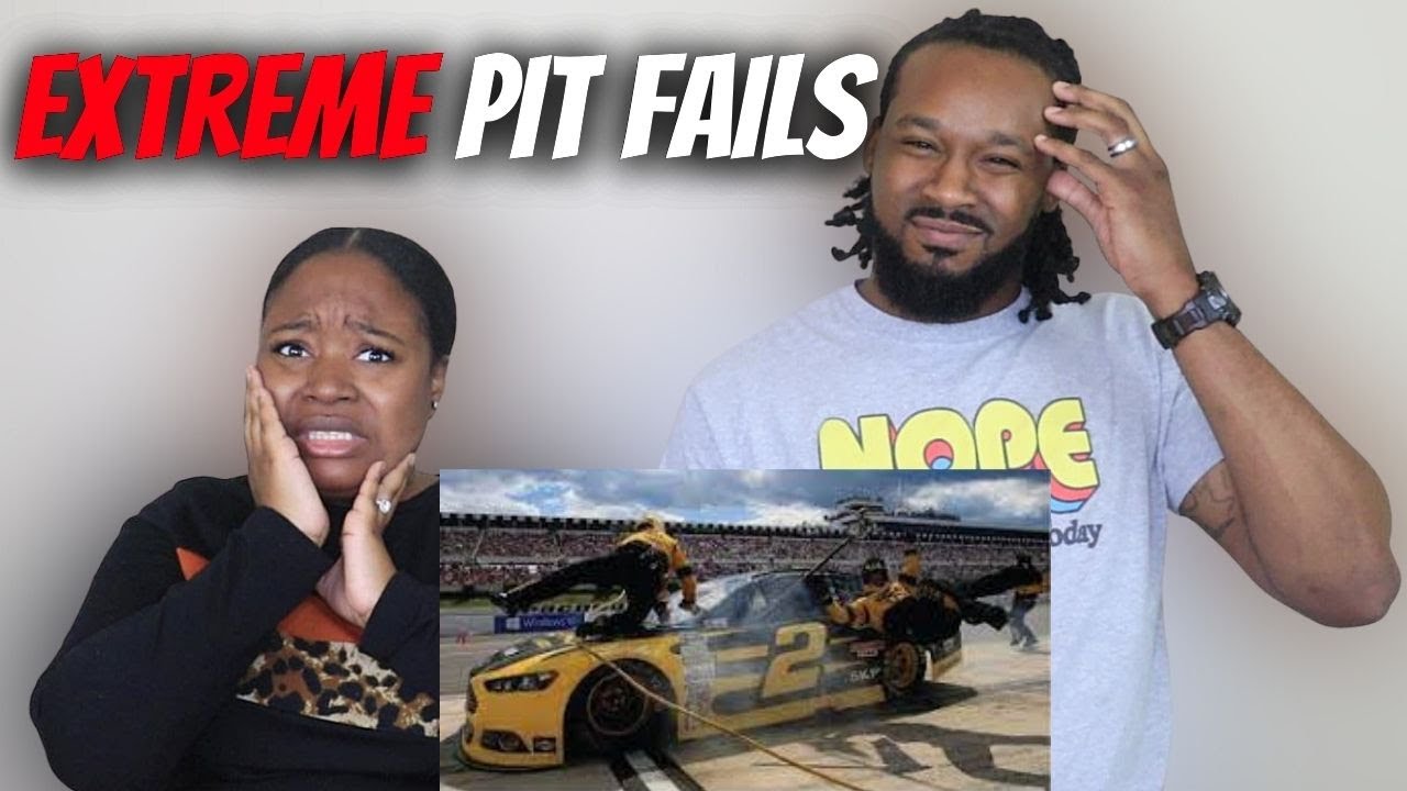 NEW NASCAR FANS React To TOP 10 PIT STOP FAILS of All Time! - YouTube