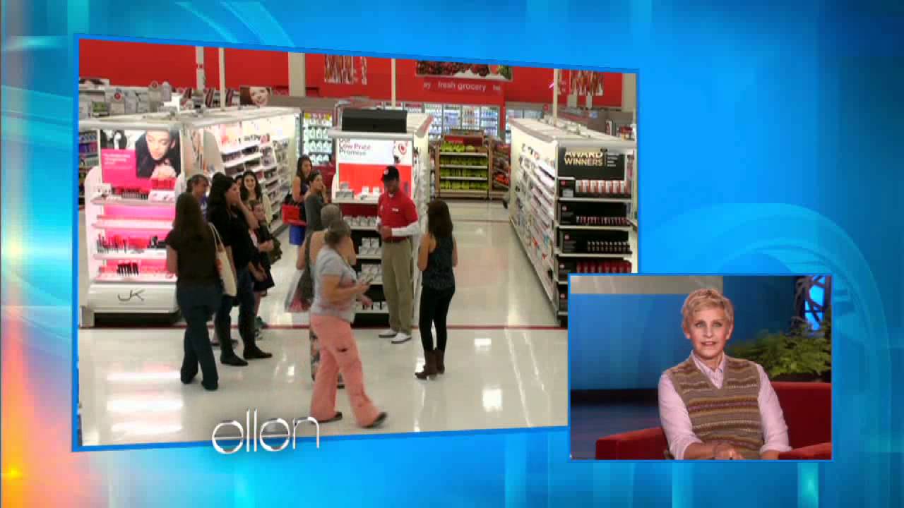 David Beckham Target Ellen Degeneres september 2011 - YouTube