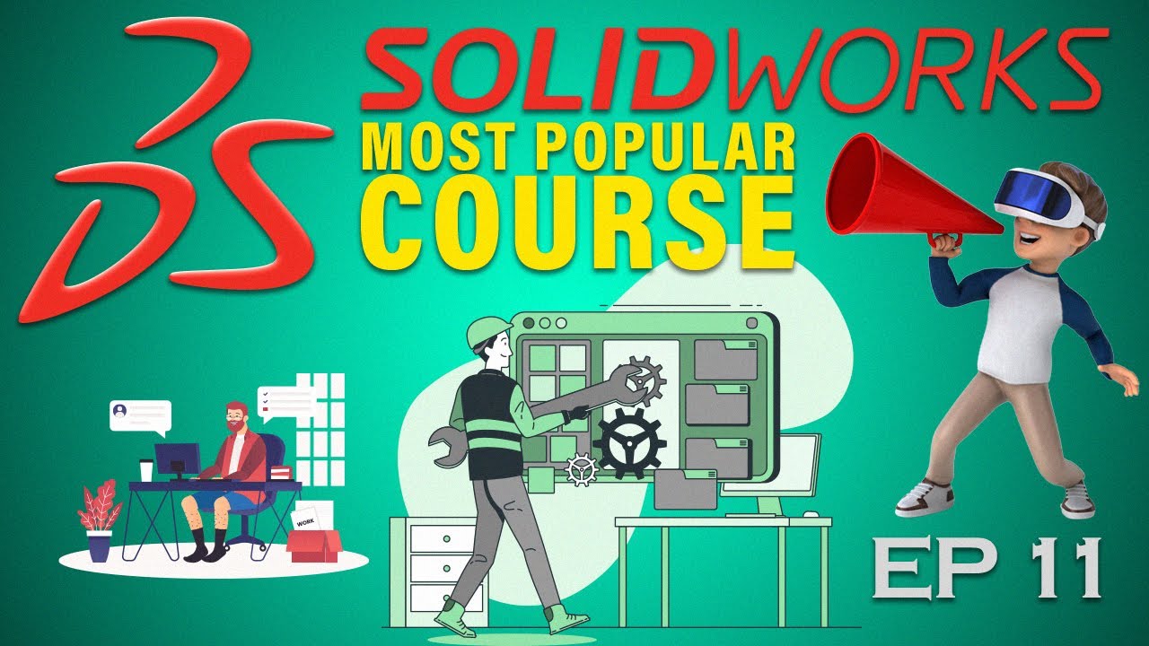 11 Command Manager Tabs | Most Popular SolidWorks Course | Beginners ...
