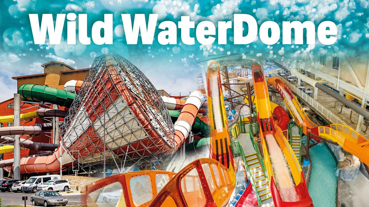 Wild Water Dome Indoor Water Park at Wilderness | All Slides 2024 - YouTube