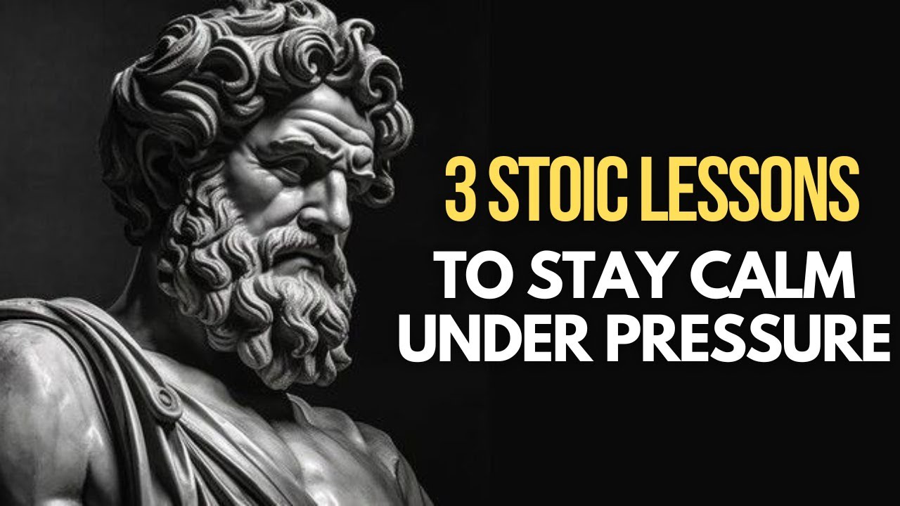 3 Stoic Lessons to Stay Calm Under Pressure - YouTube