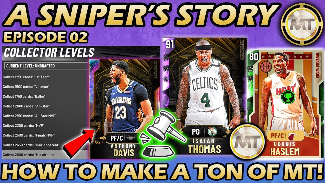 HOW TO MAKE MT AND COMPLETE COLLECTIONS FOR CHEAP IN MYTEAM! NBA 2K20 A ...