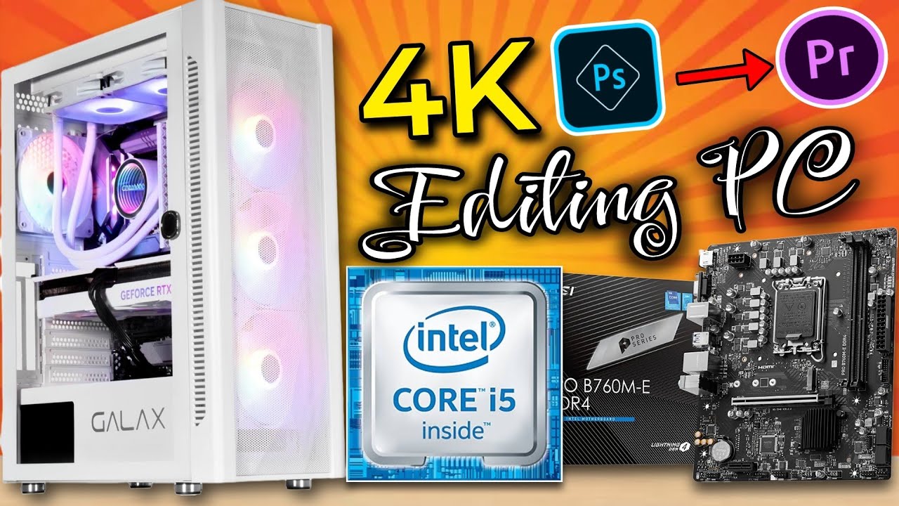 4k Editing PC Under 50k🔥 | Editing Pc Under 50000 | #50kpcbuild - YouTube