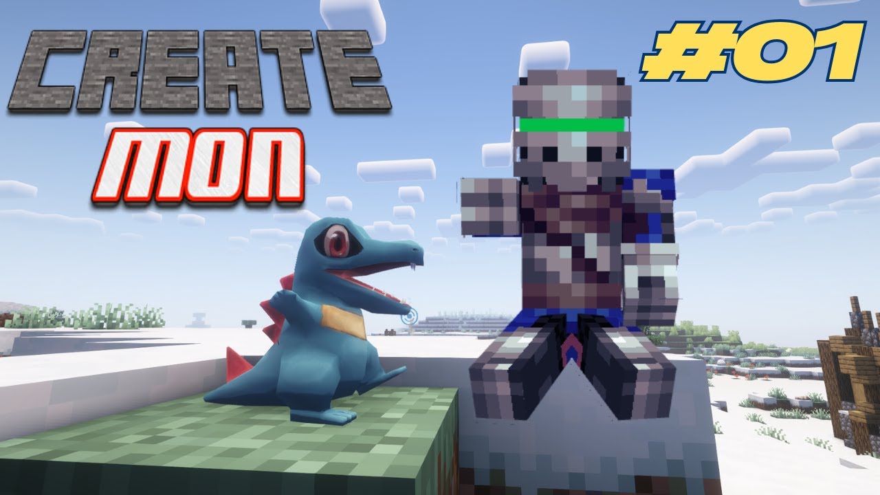 CREATE-MON: ep1(Pixelmon + Create) - YouTube