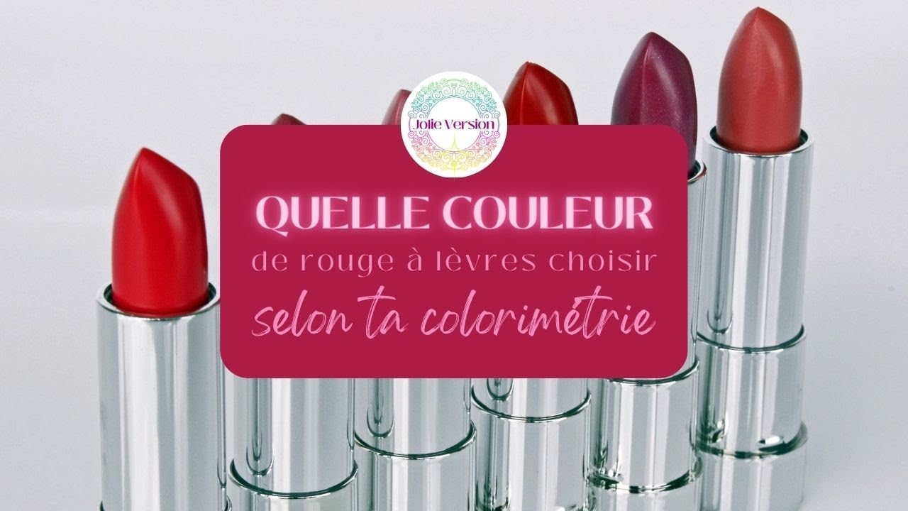 Quelle couleur 🌈 de rouge à lèvres 💄 choisir selon sa colorimétrie ...