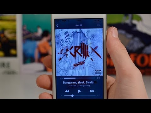 Blurred Music App Cydia Tweak | iOS 7 Compatible | Evasion 2013