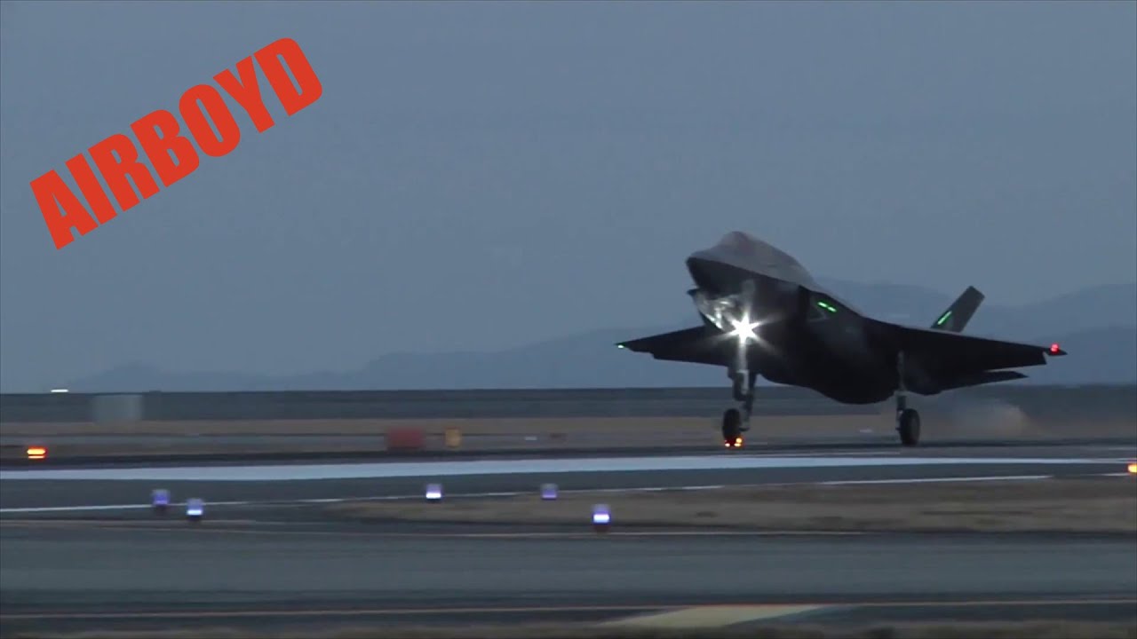The F-35B Arrives In Iwakuni, Japan - YouTube