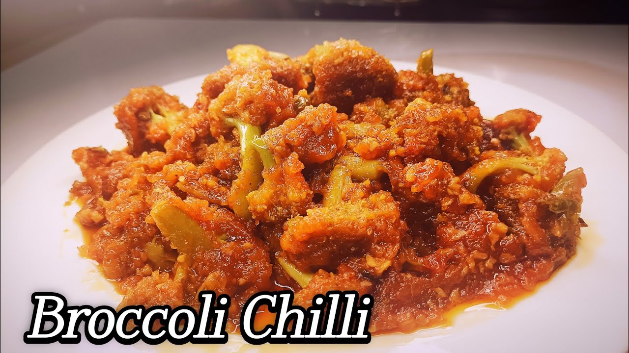 Broccoli Chilli Recipe |Easy Broccoli Chilli Recipe|How to make Chilli ...