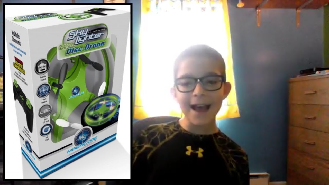 Unboxing A Disk Drone! - YouTube