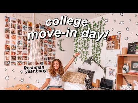 College Move In Day 2019! Freshman Dorm @ American University