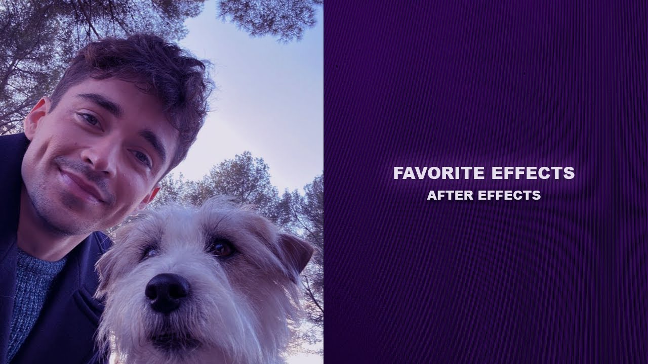 favorite effects | after effects - YouTube