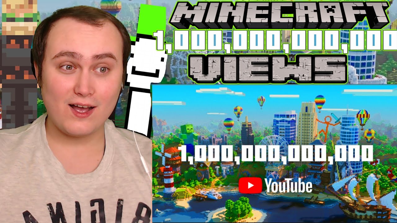 One Trillion Minecraft Views on YouTube and Counting | Reaction - YouTube
