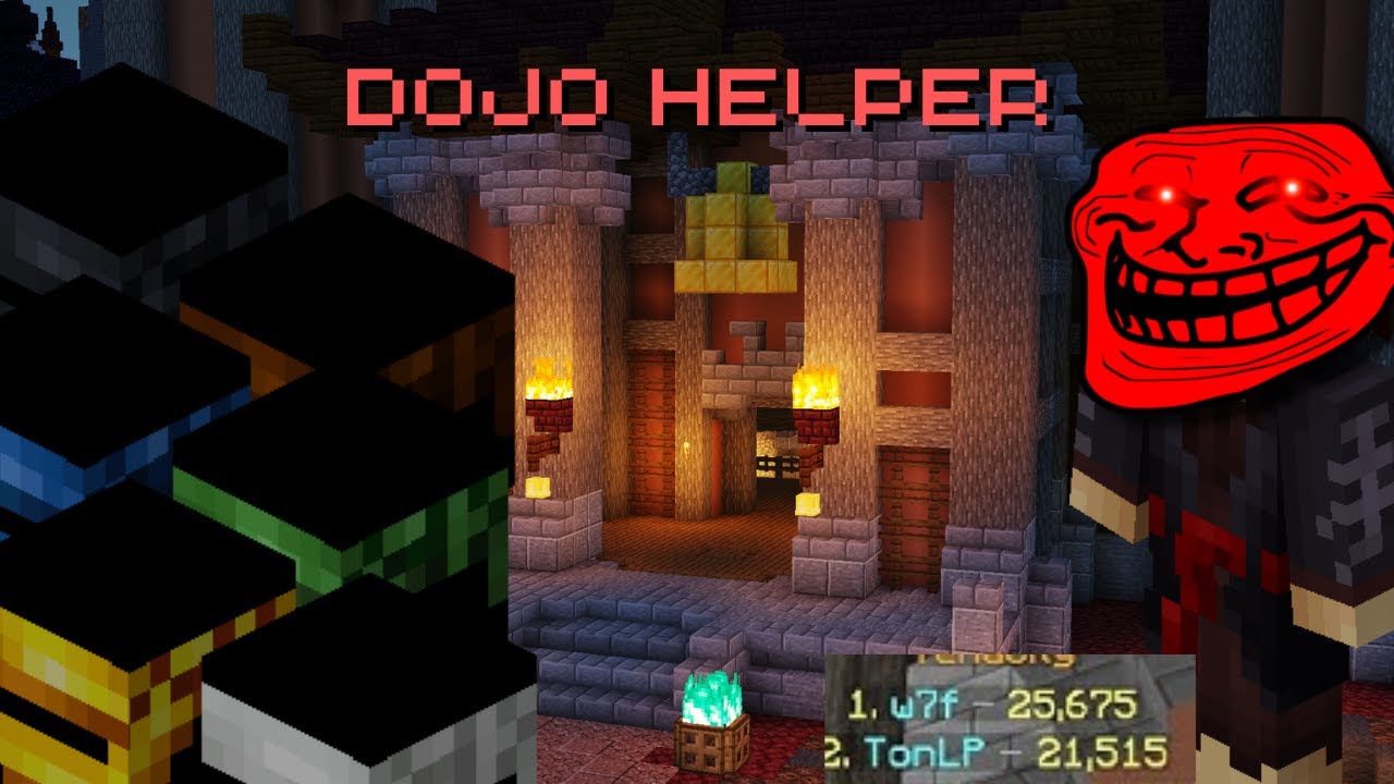 INFERNO CLIENT | DOJO HELPER | HYPIXEL SKYBLOCK - YouTube
