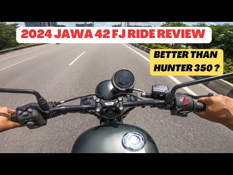 New Jawa 42 FJ Ride Review- Better Than Hunter 350 ?? - YouTube