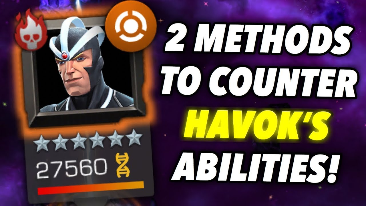 2 Methods To Counter Havok! | Marvel Contest of Champions - YouTube