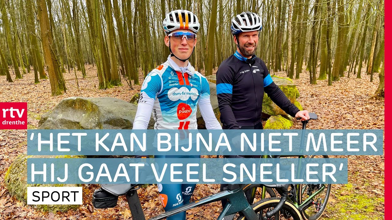Vader Freddy van der Werff heeft wielertalent goed overgedragen op zoon Thom (19) | RTV Drenthe ...
