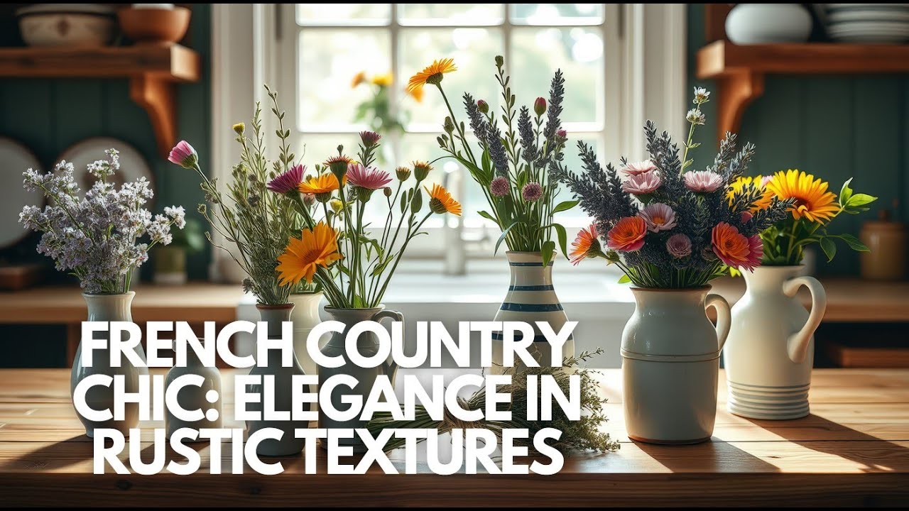French Country Chic: Elegance in Rustic Textures | Timeless Home Design ...
