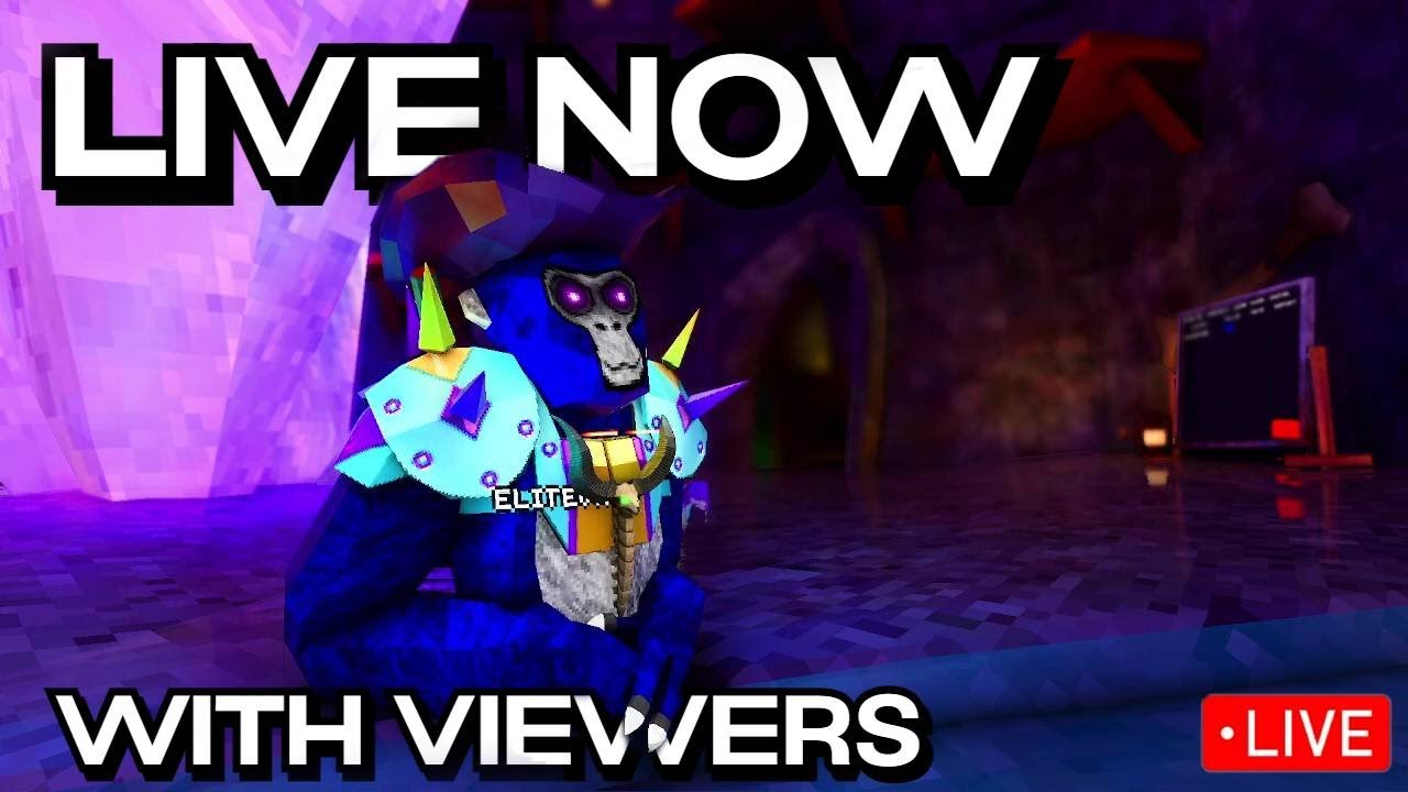 🔴 gorilla tag live! 🔴 (minigames & codes) #gtag - YouTube