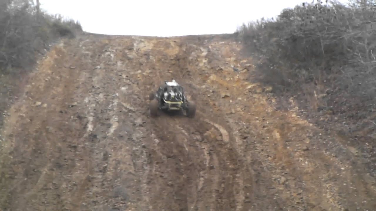 VW Rail Buggy climbing Horsepower Hill at WITC New Years Ride - YouTube