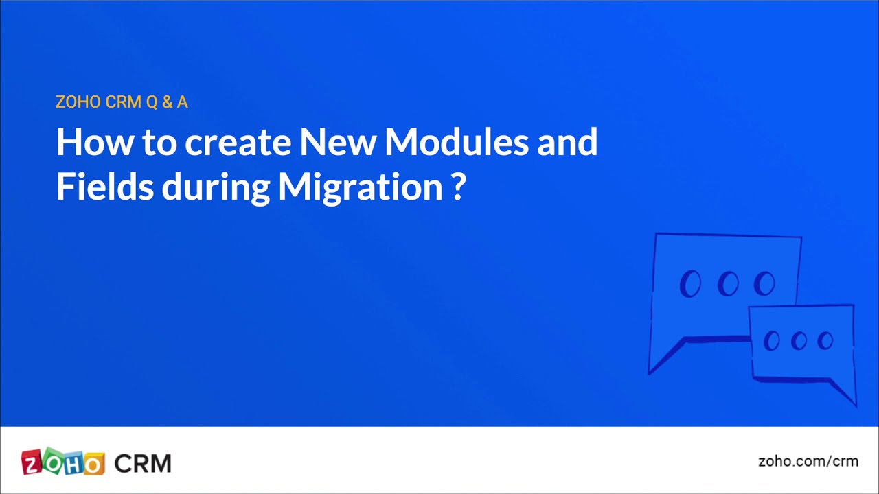 How to create new modules and fields during Migration? - YouTube